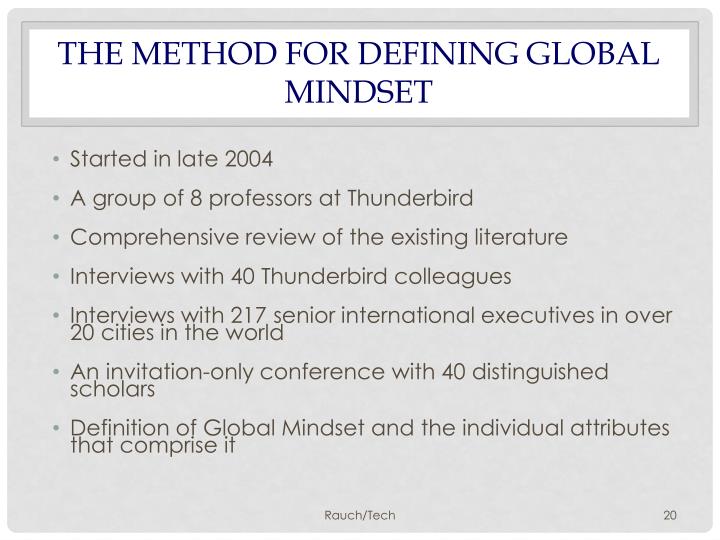 PPT - Global Mindset Inventory . PowerPoint Presentation - ID:1684778