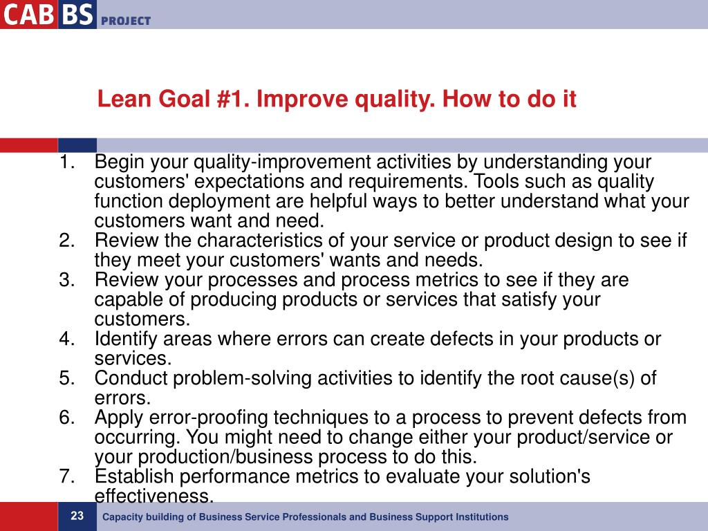 PPT - INNOVATIVE QUALITY TQM – LEAN MANAGEMENT – SIX SIGMA Day 1 ...