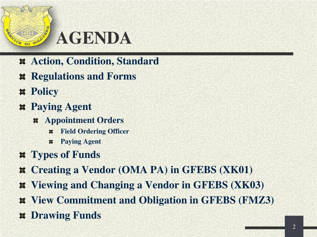 PPT - Paying Agent Operations for Disbursing Personnel United States ...