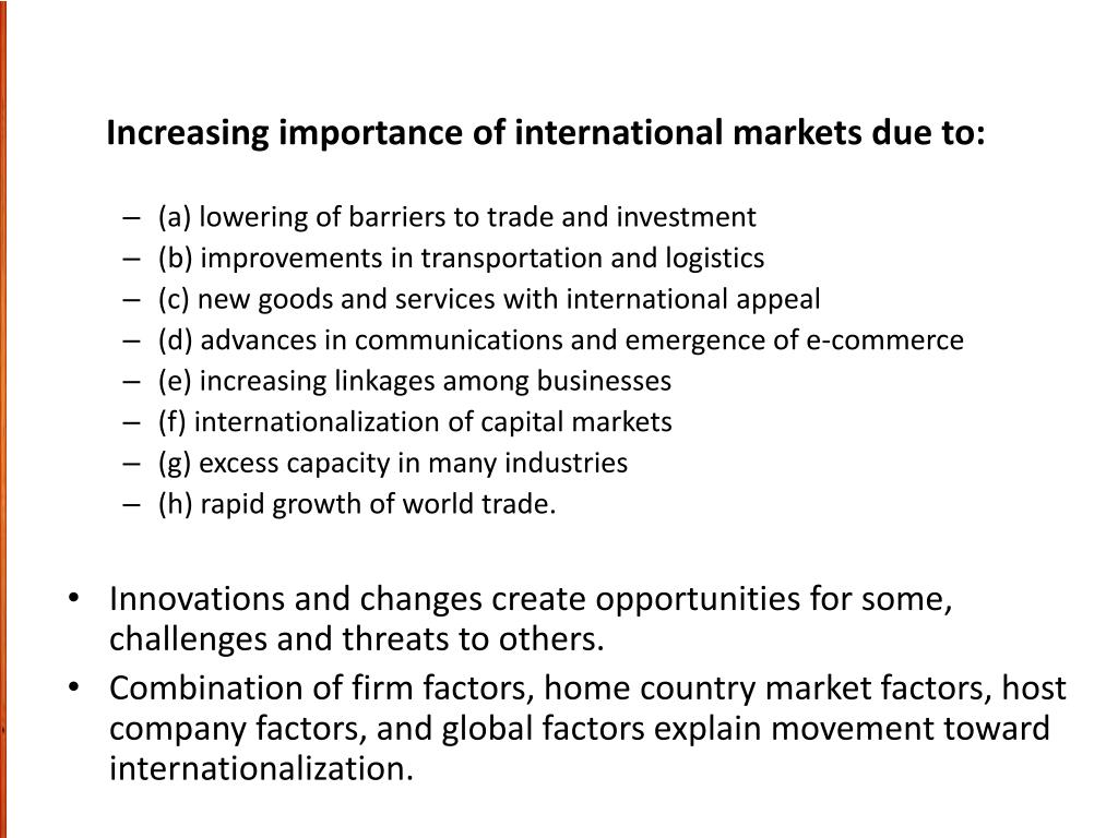 PPT - Importance & Characteristics of International Marketing ... PPT - Importance & Characteristics of International Marketing ...