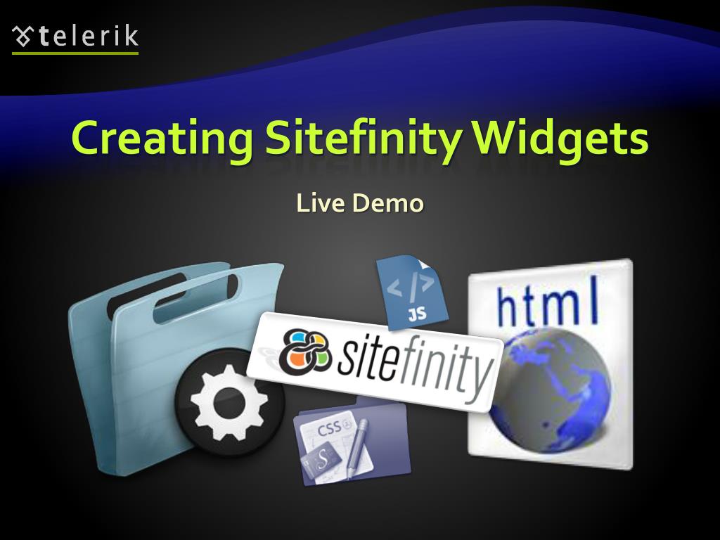Ppt Sitefinity Templates And Widgets National Contest Powerpoint Presentation Id 1685669