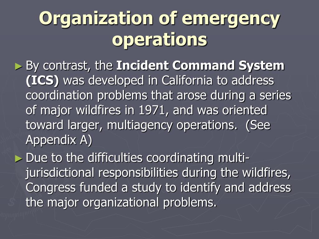 PPT - Session 4 Organizing Emergency Management Offices PowerPoint ... PPT - Session 4 Organizing Emergency Management Offices PowerPoint ...