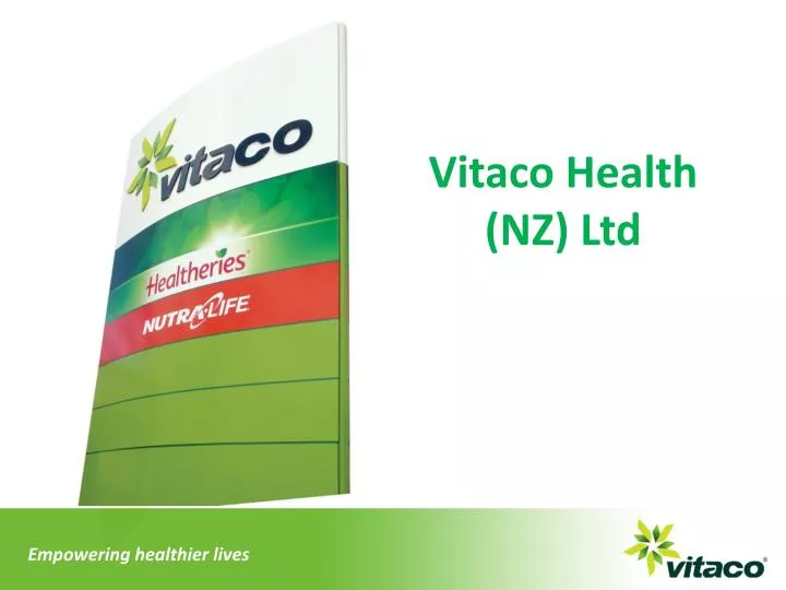 PPT - Vitaco Health (NZ) Ltd PowerPoint Presentation, free download ...