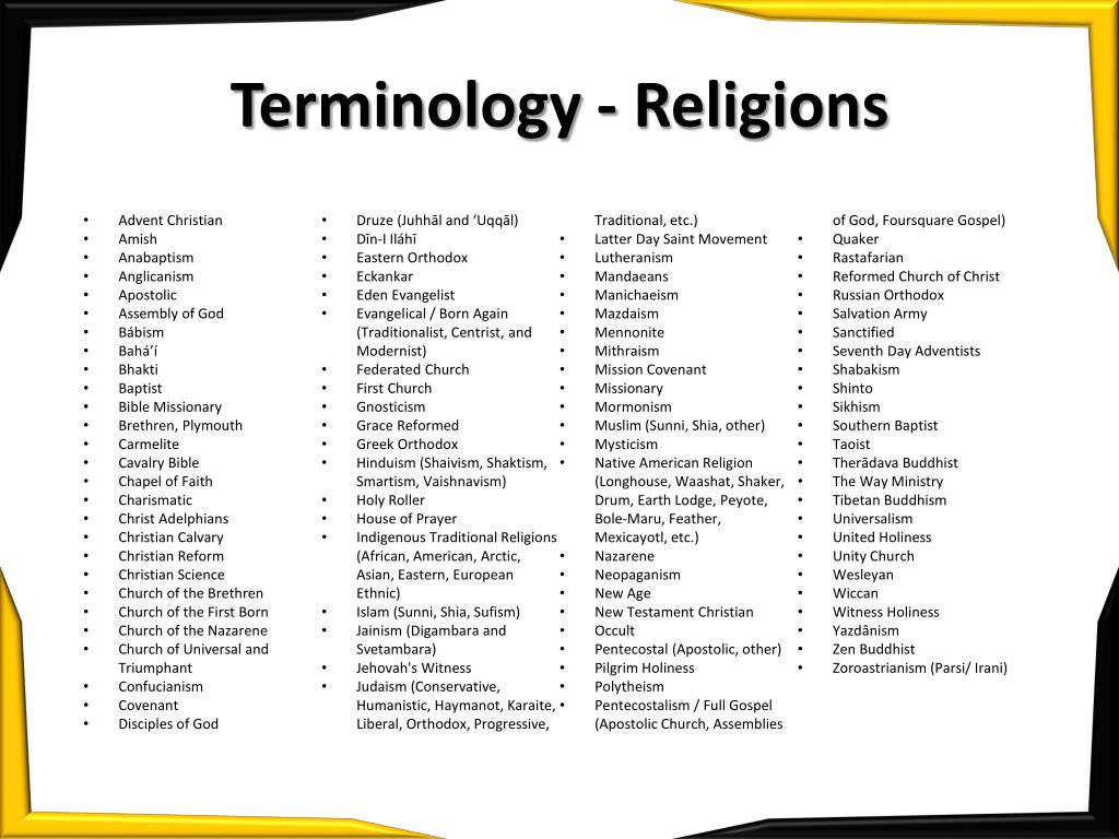 PPT - Secular and Religious Minority Association Respect for Religious ...