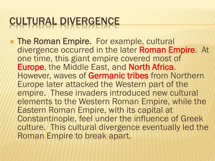 PPT - Chapter 12 – Cultural Diffusion and Convergence PowerPoint ...