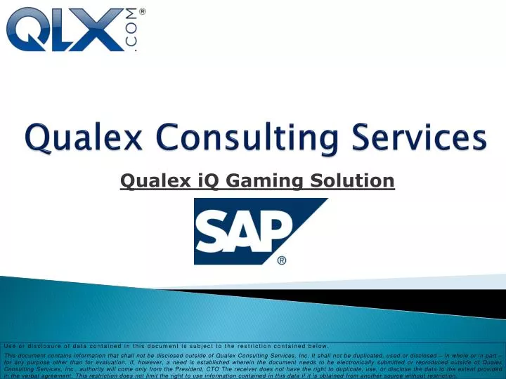 PPT - Qualex Consulting Services PowerPoint Presentation, free download ...