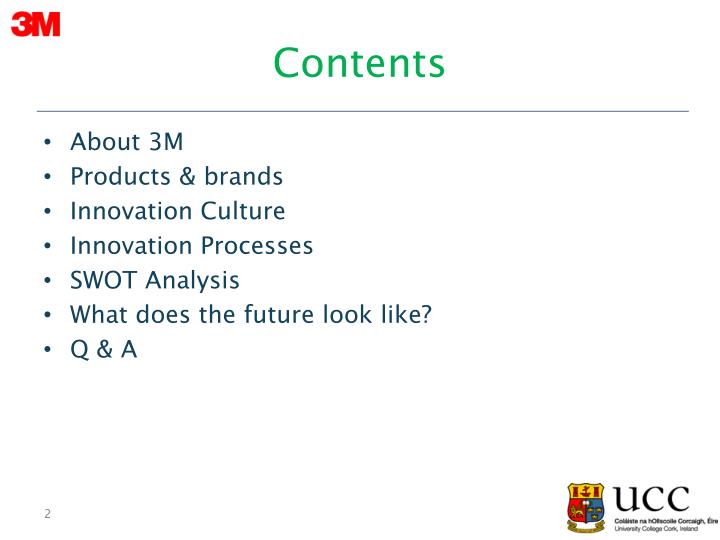 PPT - Innovation at 3M Corporation 03/11/11 PowerPoint Presentation ...