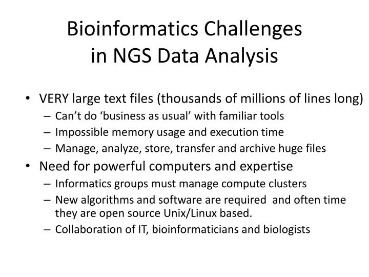 PPT - Introduction To Next Generation Sequencing (NGS) Data Analysis PowerPoint Presentation ...