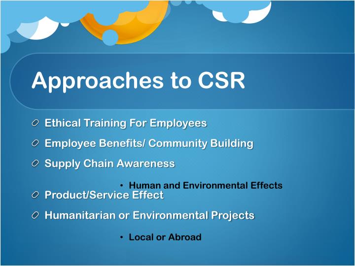 PPT - Corporate Social Responsibility PowerPoint Presentation - ID:1686717