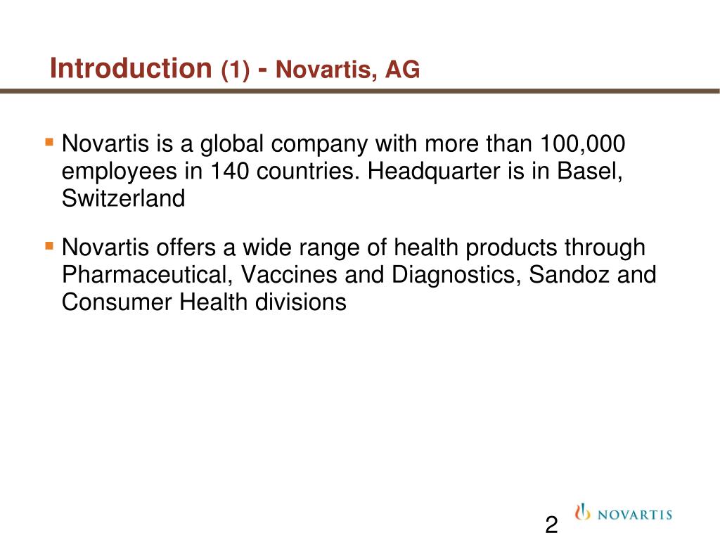 PPT - Leifang He , Novartis Knowledge Center, New Jersey, USA ...