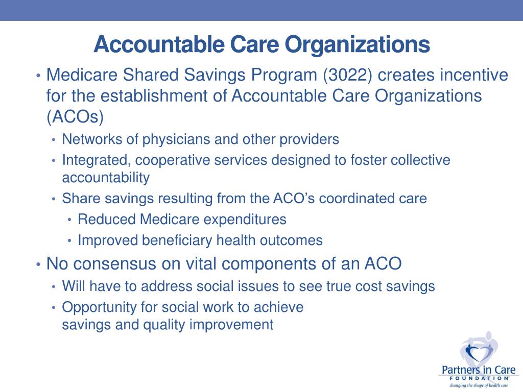 PPT - Health reform Creates new Care Models and Opportunities for ...