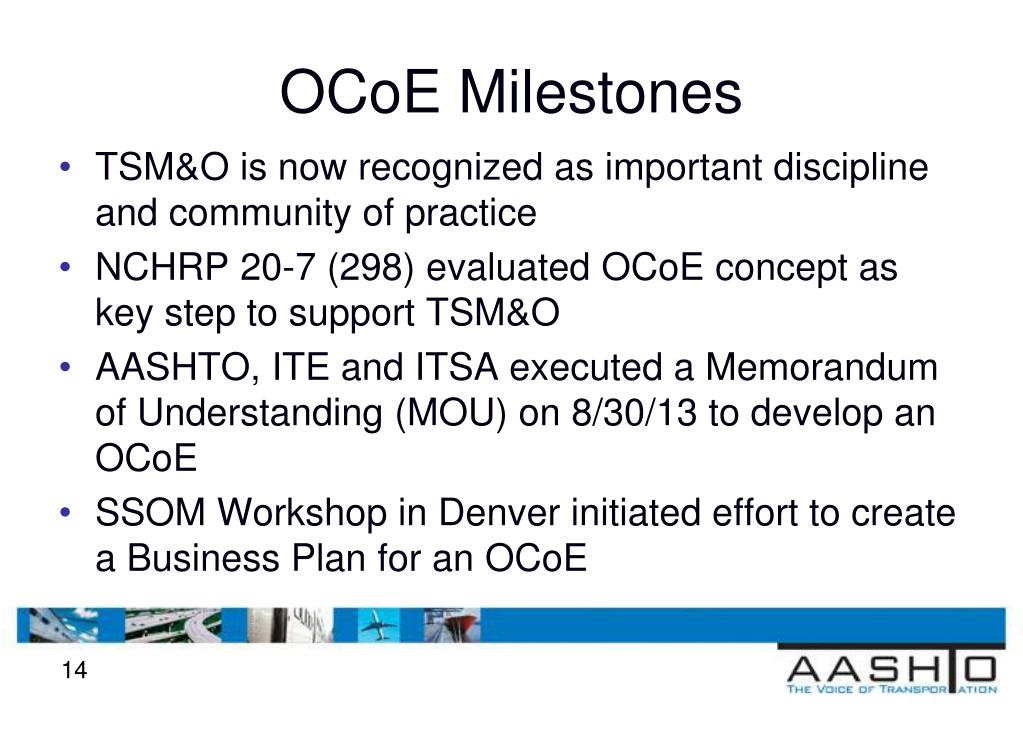 PPT - SCOH “Operations” Breakfast Meeting 2013 AASHTO Annual Meeting ...