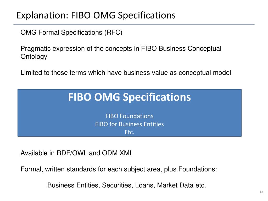 PPT - Financial Industry Business Ontology (FIBO) PowerPoint ...