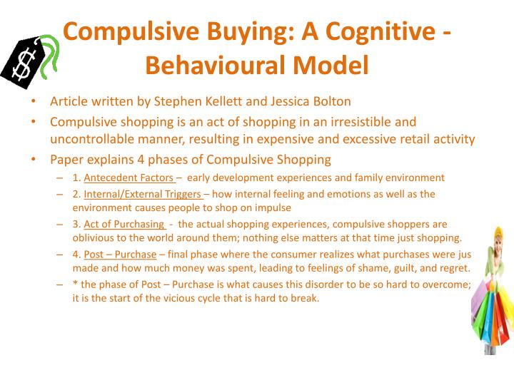 PPT - COMPULSIVE SHOPPING DISORDER PowerPoint Presentation - ID:1687258