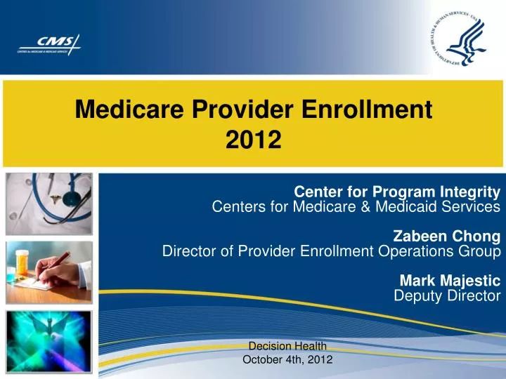 PPT - Medicare Provider Enrollment 2012 PowerPoint Presentation, free ...