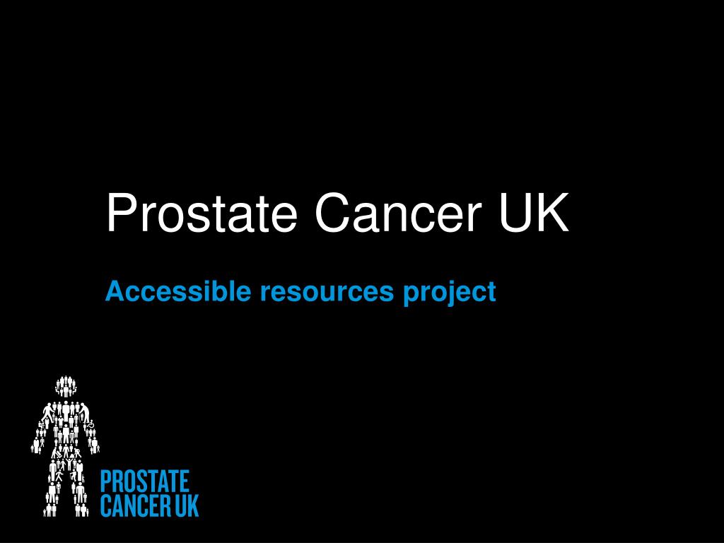 PPT - Community Health & Learning Foundation/Prostate Cancer UK ...