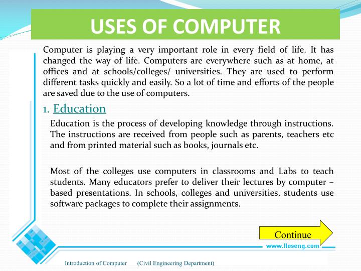Ppt Introduction Of Computer Powerpoint Presentation Id 1687860