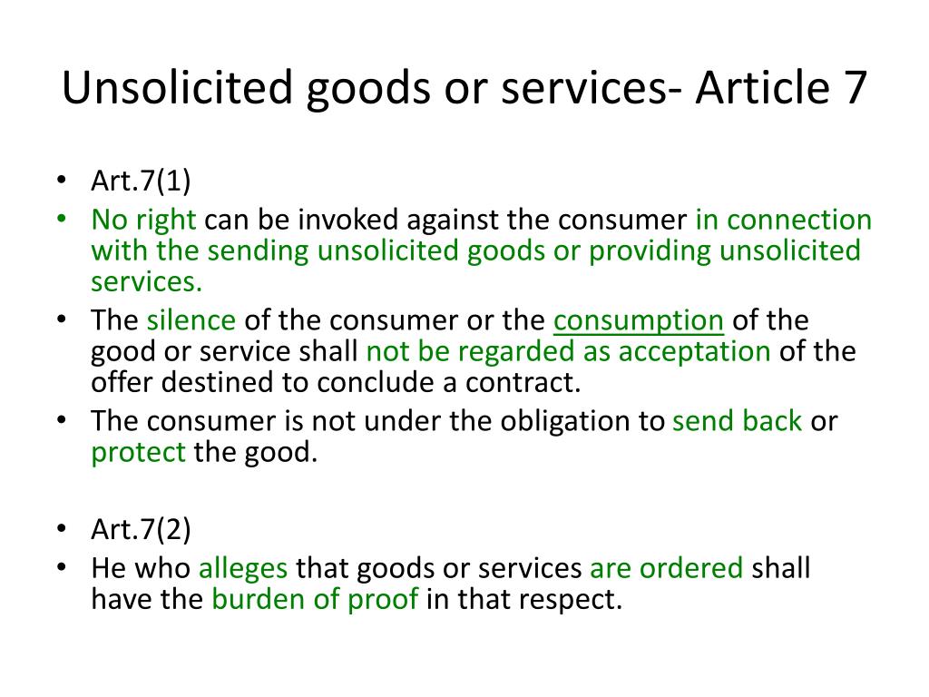PPT - (New) Turkish Consumer Protection Act 2013 (entry into force May ...