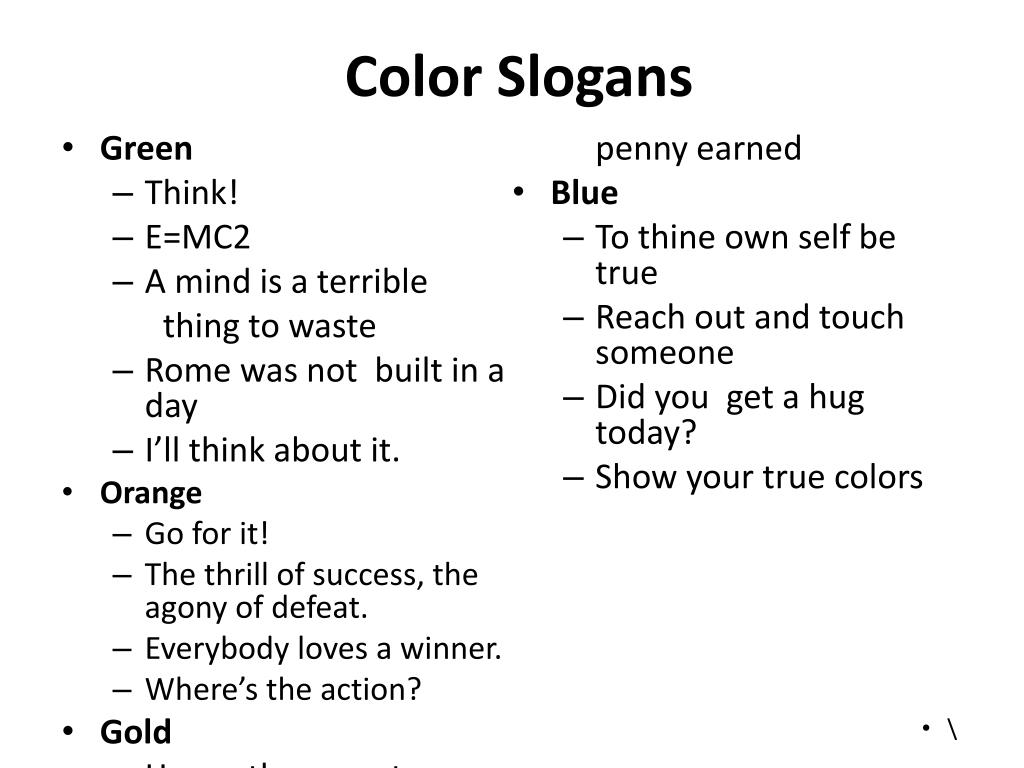 PPT - True Colors for College Choice: Counseling to Students’ Preferred ...