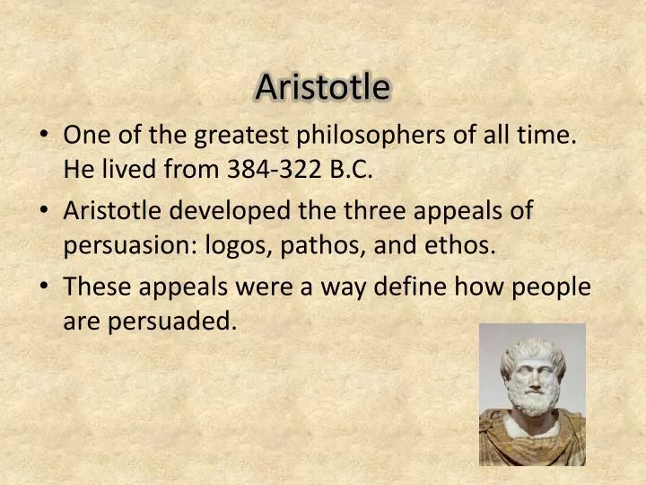 PPT - Aristotle PowerPoint Presentation, free download - ID:1688413