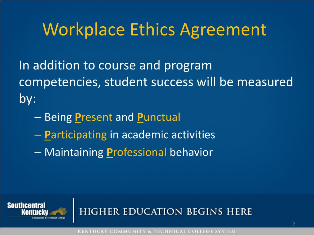 PPT - Workplace Ethics Agreement League of Innovations Conference ...