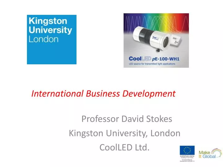 PPT - International Business Development PowerPoint Presentation, free ...