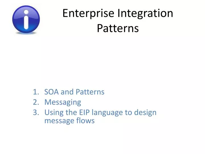 PPT - Enterprise Integration Patterns PowerPoint Presentation, free ... PPT - Enterprise Integration Patterns PowerPoint Presentation, free ...