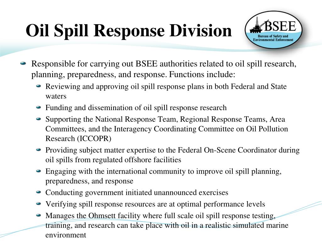 PPT - Oil Spill Response Research for Alaska Outer Continental Shelf ...
