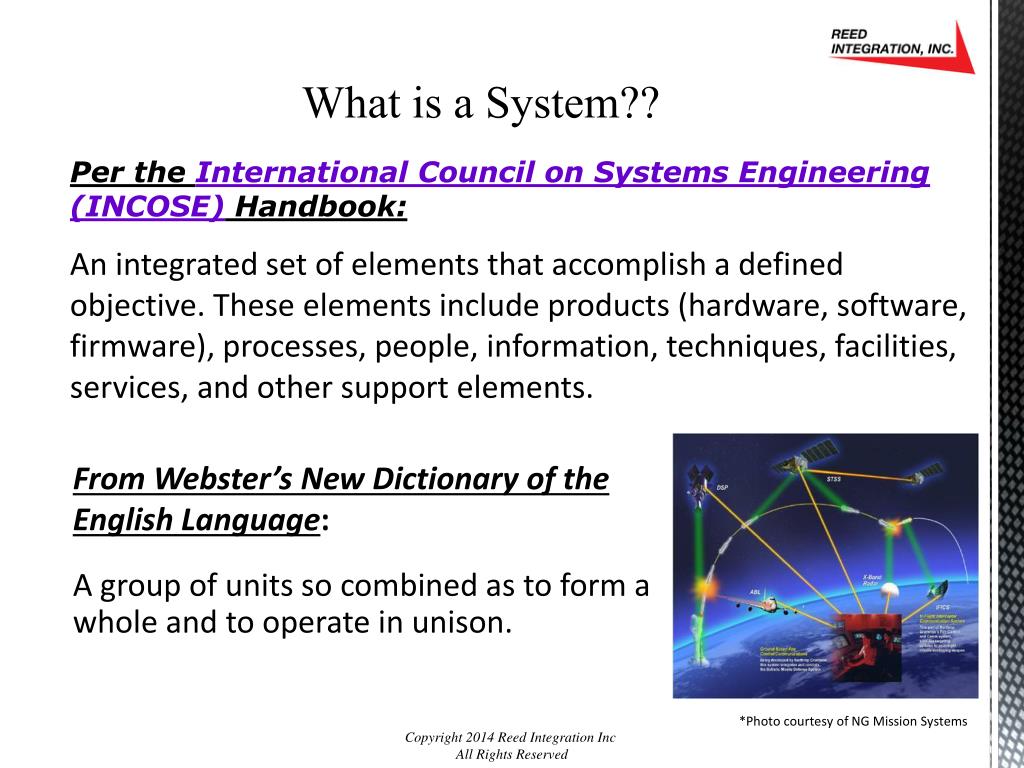 PPT - A Complete Approach to Systems Engineering Becky Reed, ESEP Bill ...