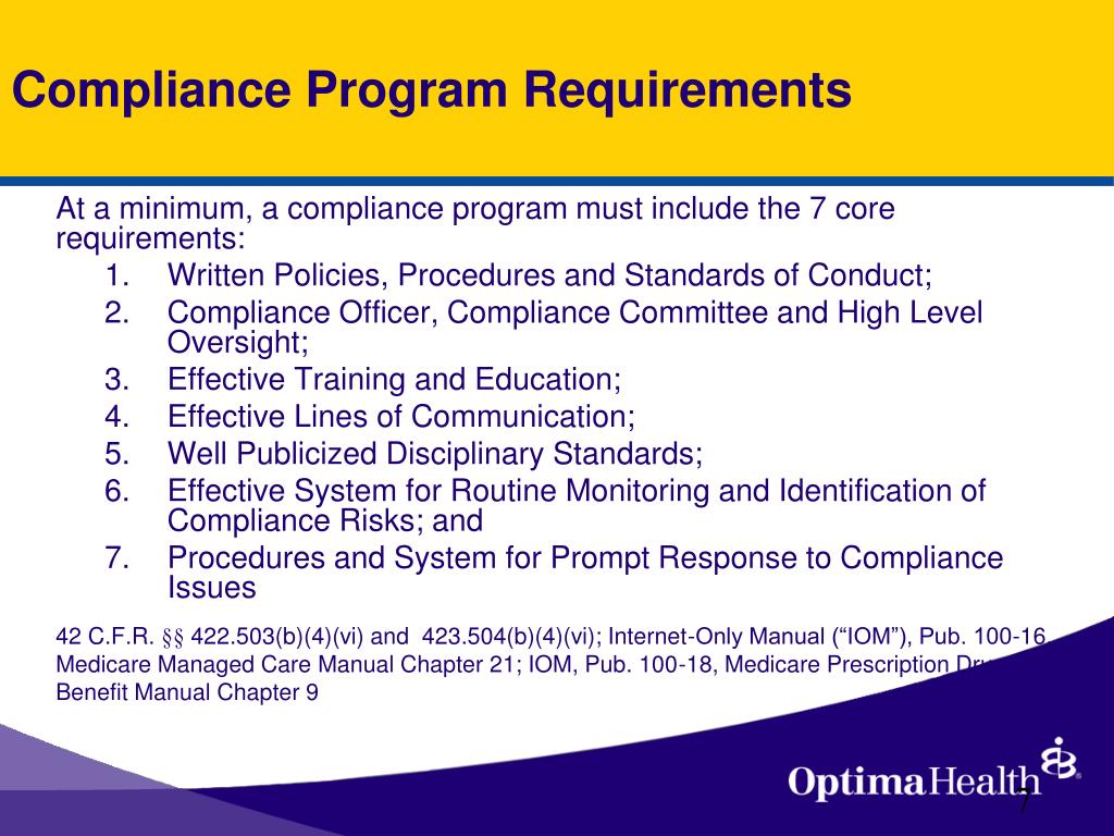 PPT - Medicare Parts C & D Compliance Training PowerPoint Presentation ...