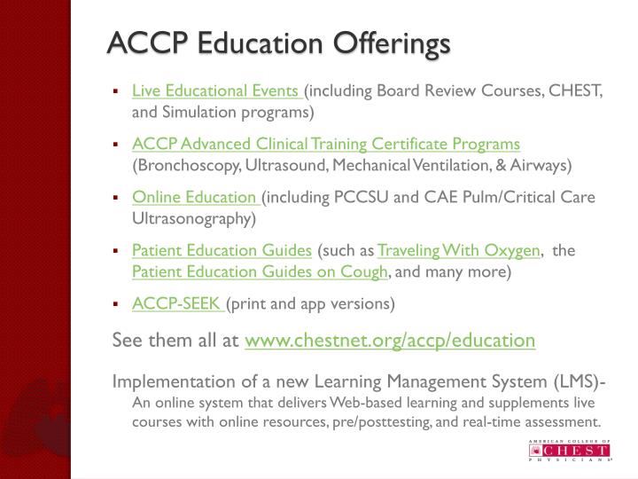PPT - American College of Chest Physicians PowerPoint Presentation - ID ...
