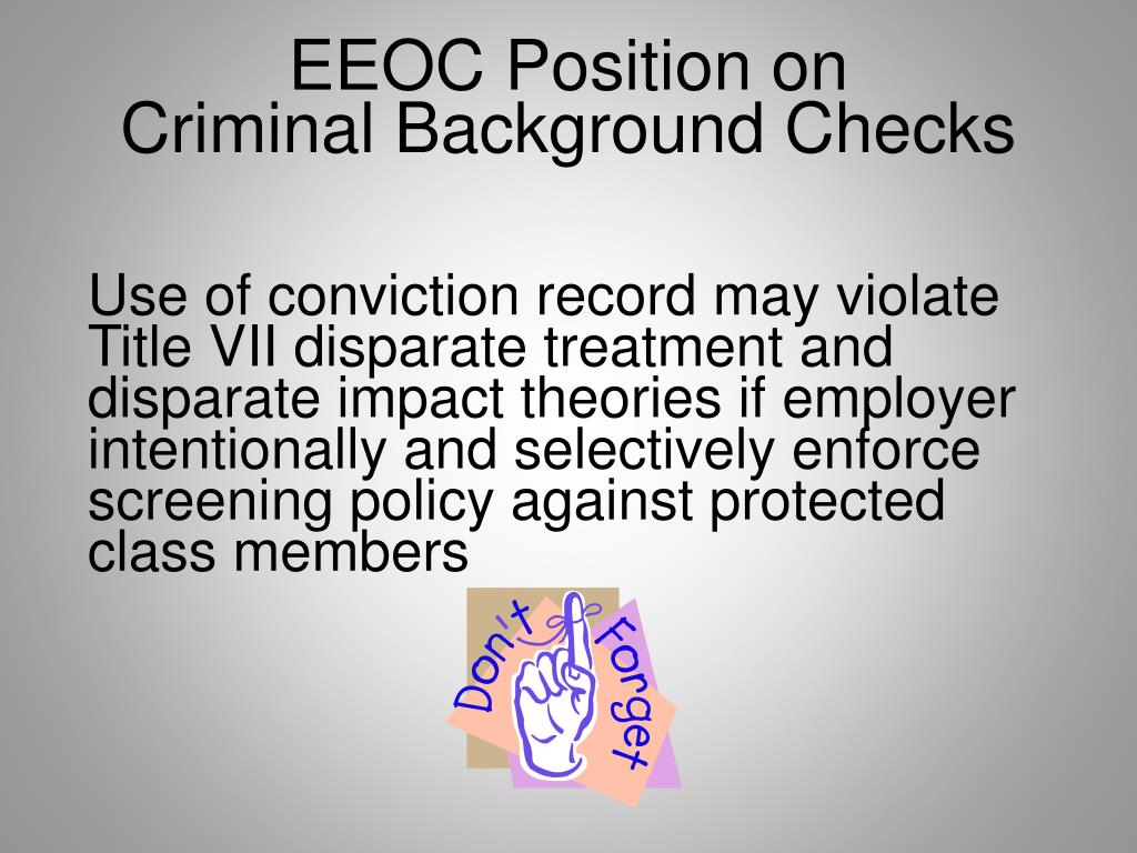 PPT - Employee Screening Hear No Evil, See No Evil: Pay the ...