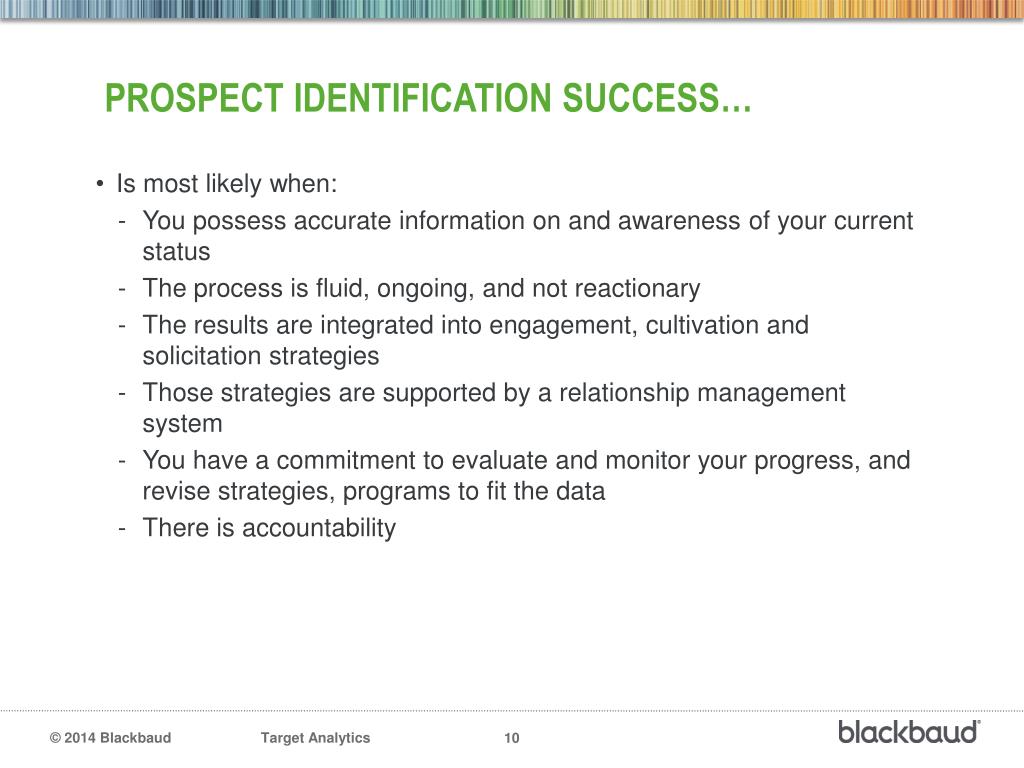 PPT - Prospect research: building a bridge to fundraising success ...