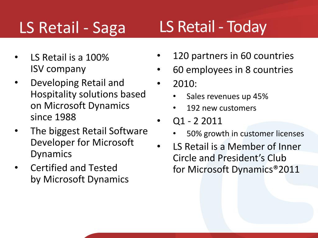 PPT - Winning in Hospitality and Retail with LS Retail PowerPoint ...