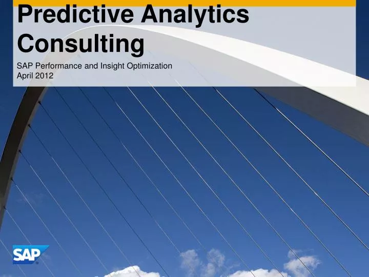 PPT - Predictive Analytics Consulting PowerPoint Presentation, free ...