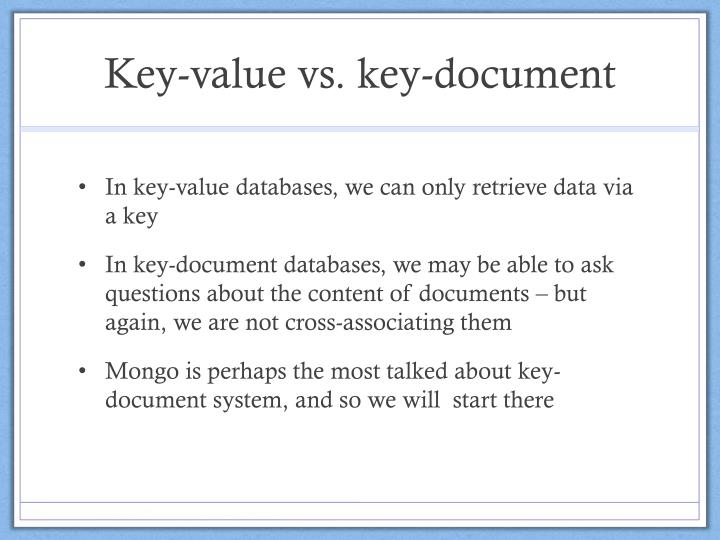 PPT - NoSQL and NOSQL PowerPoint Presentation - ID:1690313
