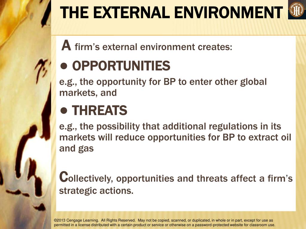 PPT - CHAPTER 2 The External Environment: Opportunities, Threats ...