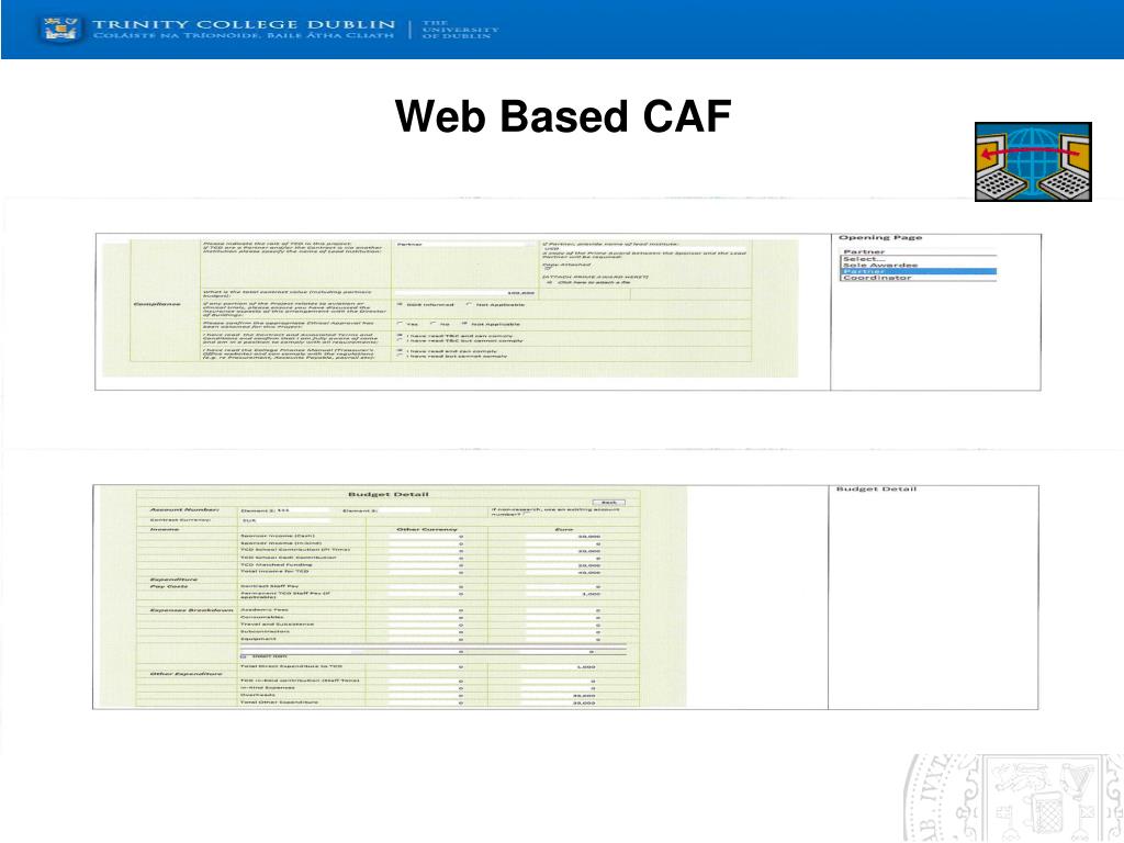 PPT - Overview of Activities and Supports Offered by Trinity Research & Innovation (TR&I) 9 th ...