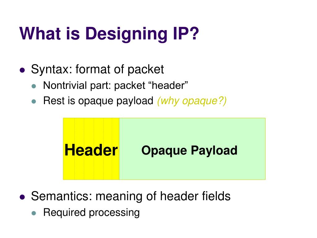 PPT - The IP Data Plane: Packets and Routers PowerPoint Presentation ...