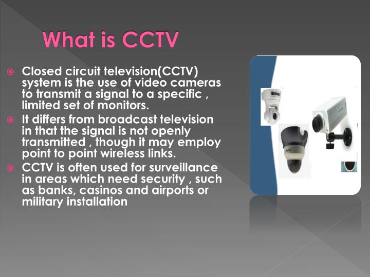 PPT - WIRELESS CCTV TV PowerPoint Presentation - ID:1691238