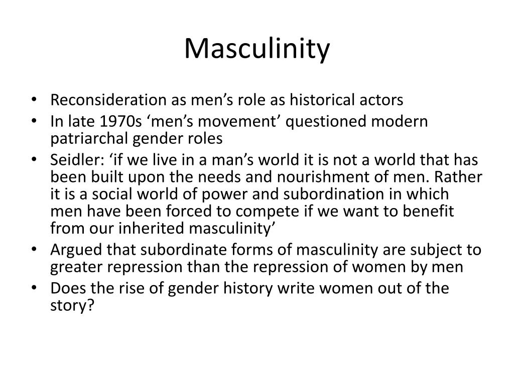 PPT - Studying Women’s & Gender History PowerPoint Presentation, free ...