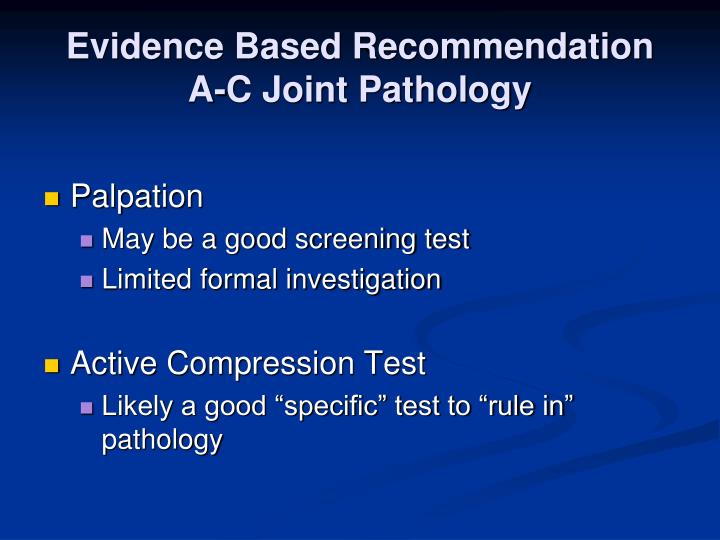 PPT - Orthopedic Special Tests for the Shoulder PowerPoint Presentation ...