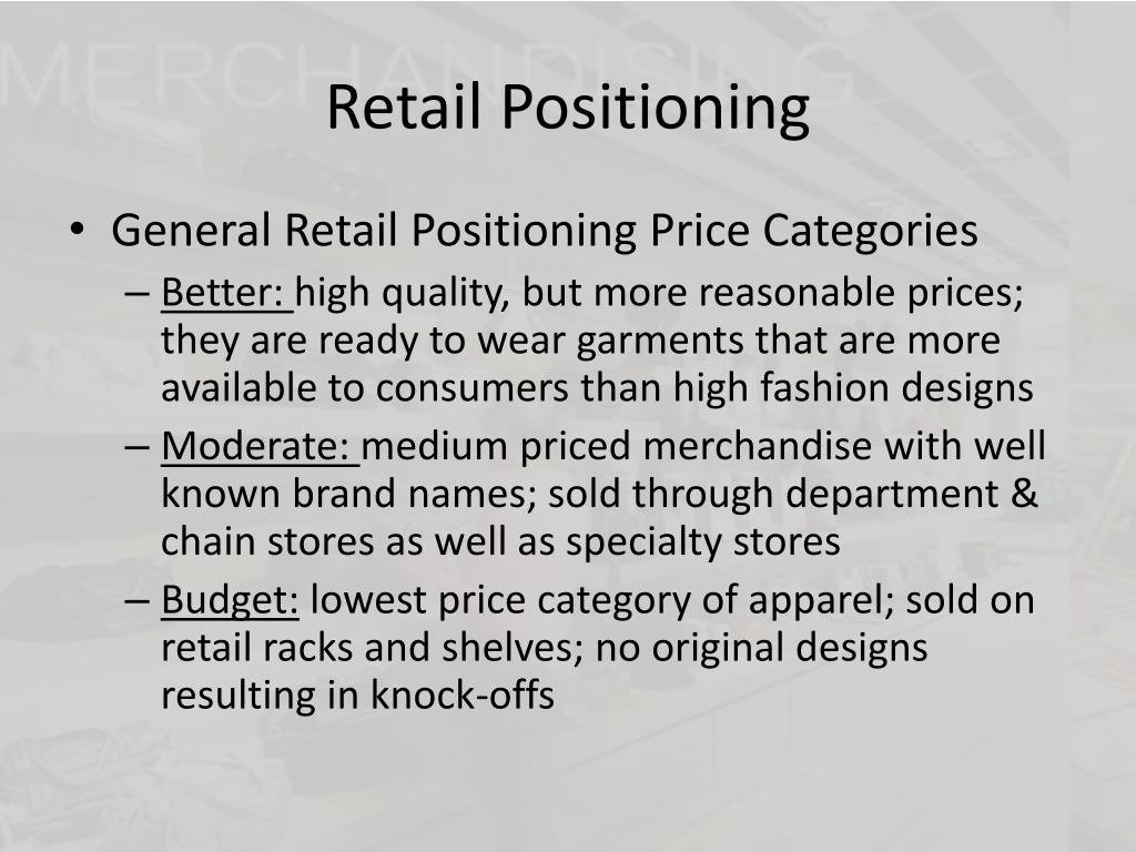PPT - Fashion Merchandising & Promotion PowerPoint Presentation - ID ...