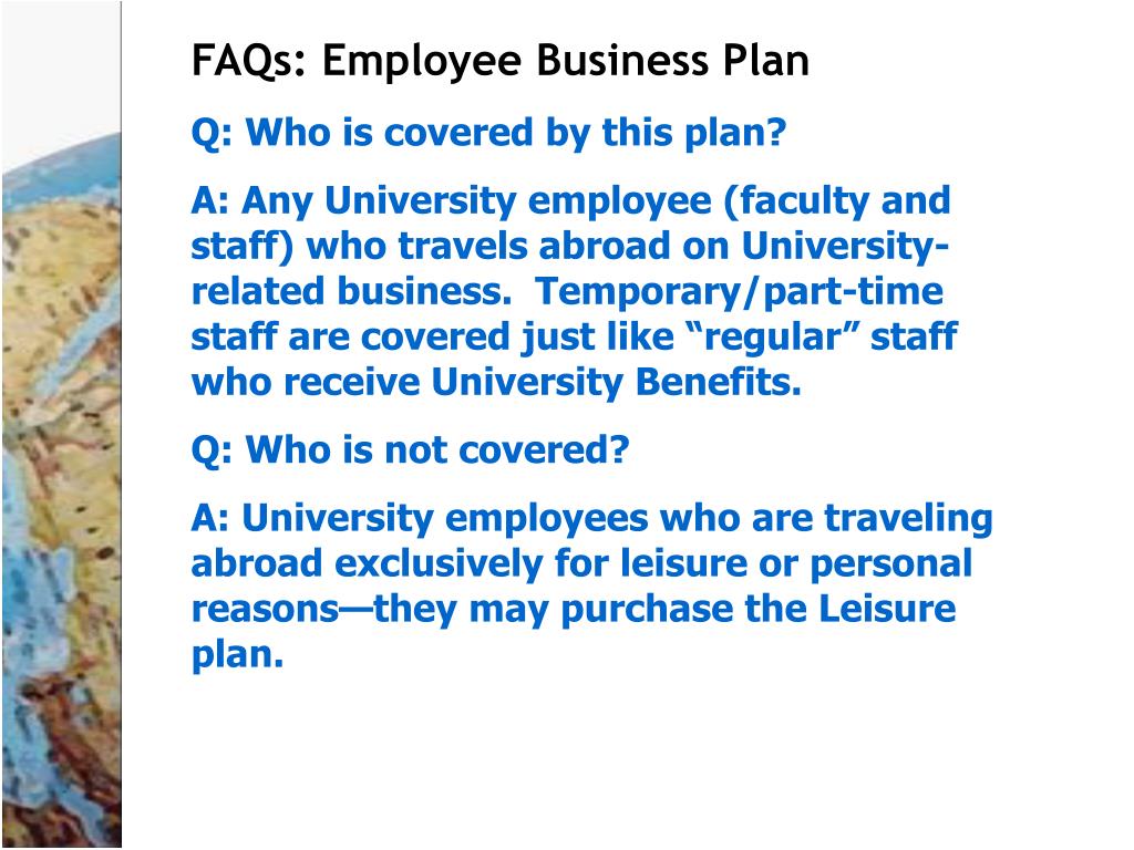 PPT - Overview of HTH Worldwide Travel Abroad Health Insurance ...