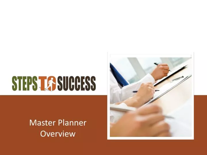 PPT - Master Planner Overview PowerPoint Presentation, free download ...
