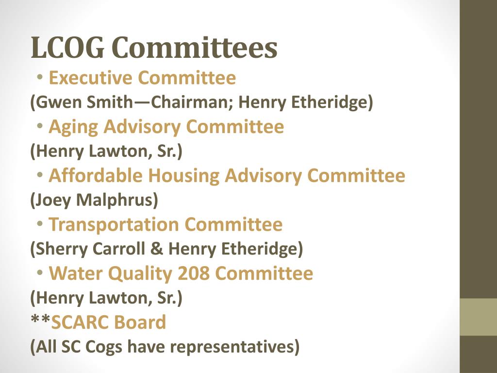 PPT - Lowcountry Council of Governments Presentation PowerPoint ...
