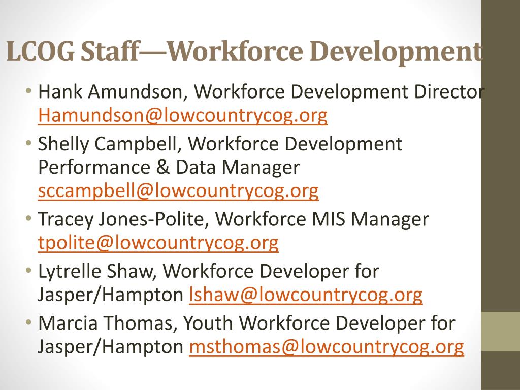 PPT - Lowcountry Council of Governments Presentation PowerPoint ...