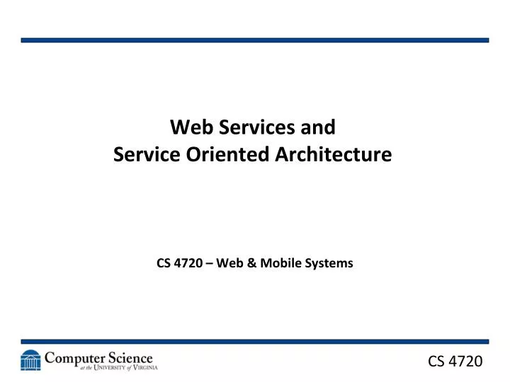 Ppt Web Services And Service Oriented Architecture Powerpoint Presentation Id 1693345