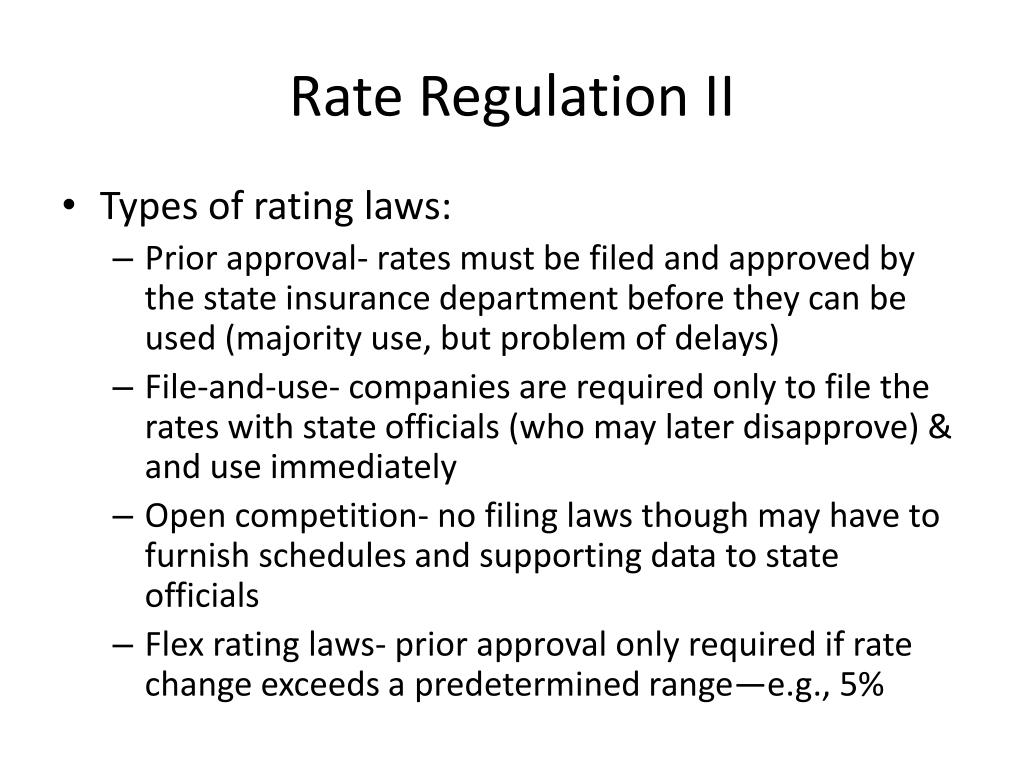 PPT - The Business of Insurance, Reinsurance, Regulation of Insurance ...