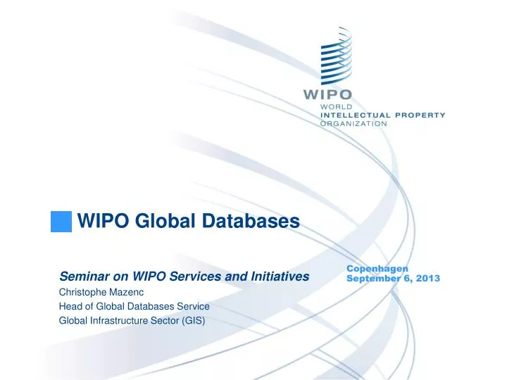 PPT - WIPO Global Databases PowerPoint Presentation, free download - ID ...